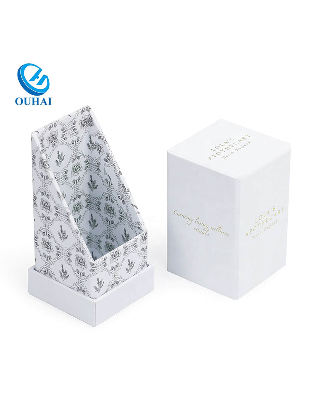 White Gift Boxes With Lids - OHI Package
